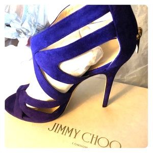 Jimmy Choo | Shoes | Nwt And Box Jimmy Choo Purple Sz 9 | Poshmark
